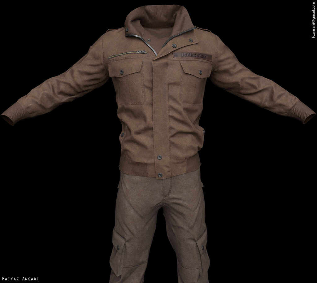 Cargo_Jacket - ZBrushCentral