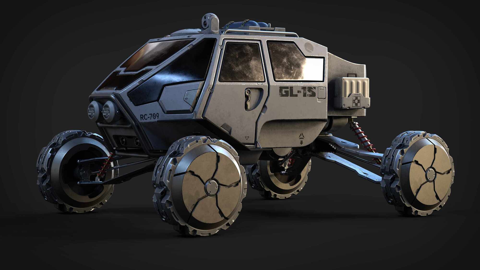 GL-1S "Glamis" Lunar Utility Vehicle - ZBrushCentral