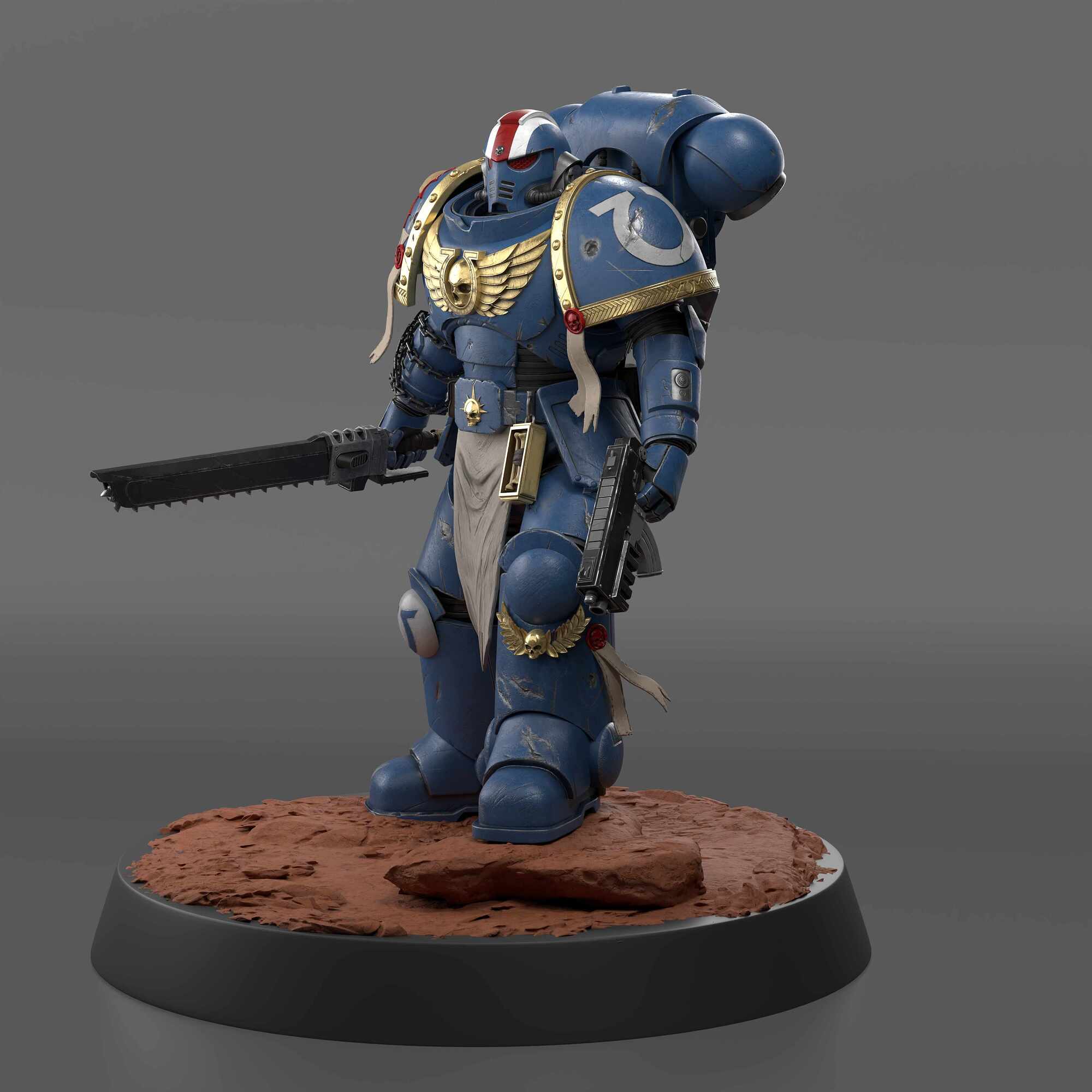 Liutenant TItus - Warhammer 40k - ZBrushCentral