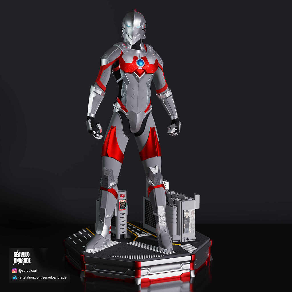 Ultraman - ZBrushCentral