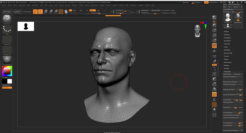 Problems with creating Polygroup UV in my mesh - ZBrushCentral
