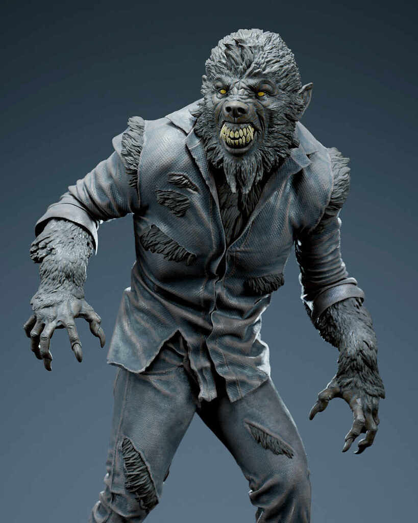 Wolfman Sculpt - work in progress - ZBrushCentral