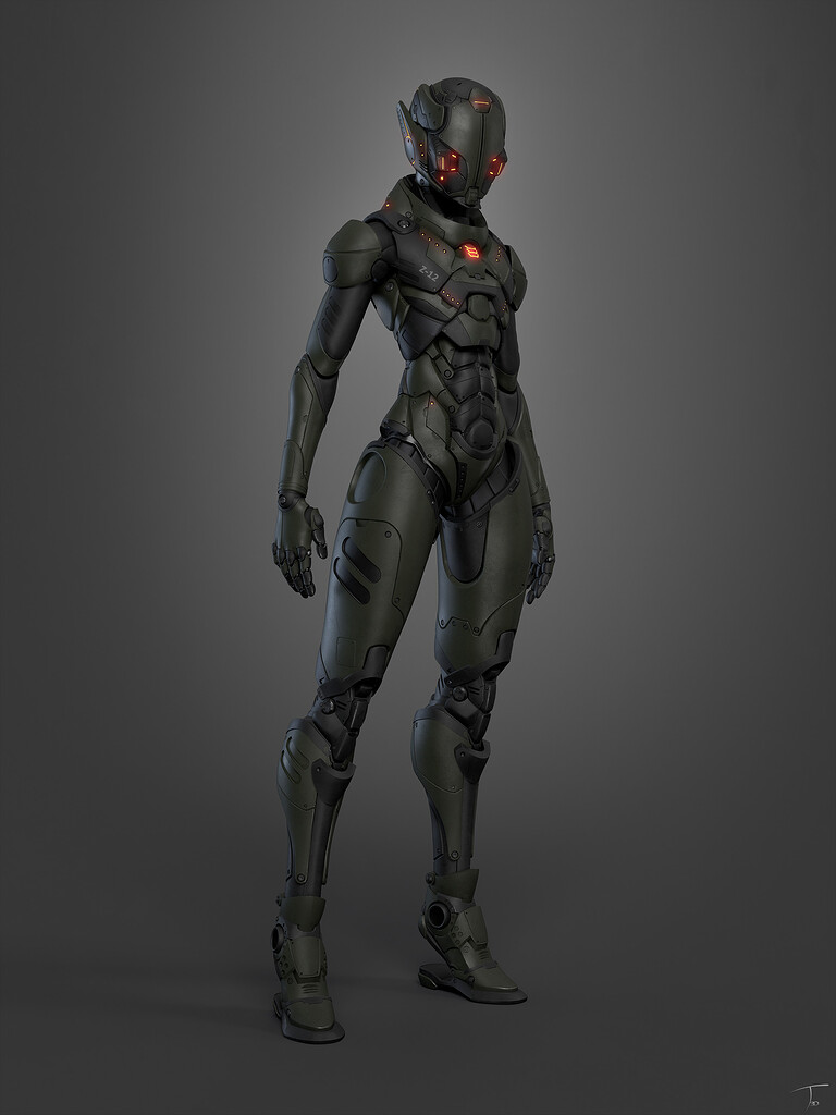 Combat frame - ZBrushCentral