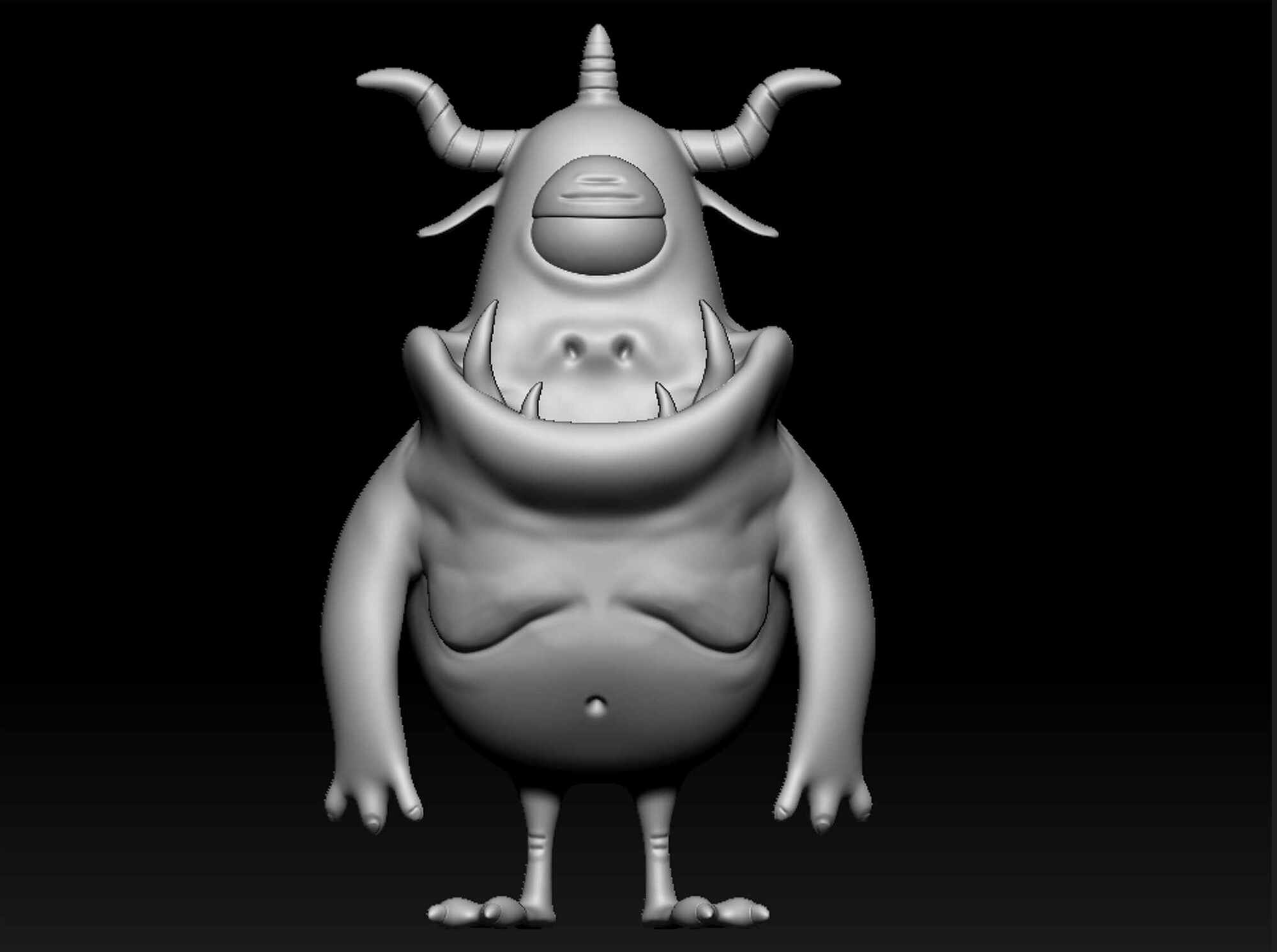Stylized Monster - ZBrushCentral