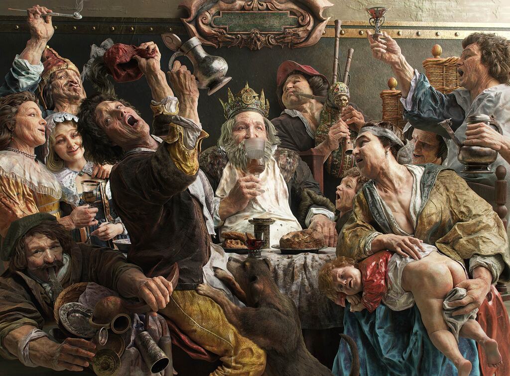 The Feast of the Bean King - ZBrushCentral