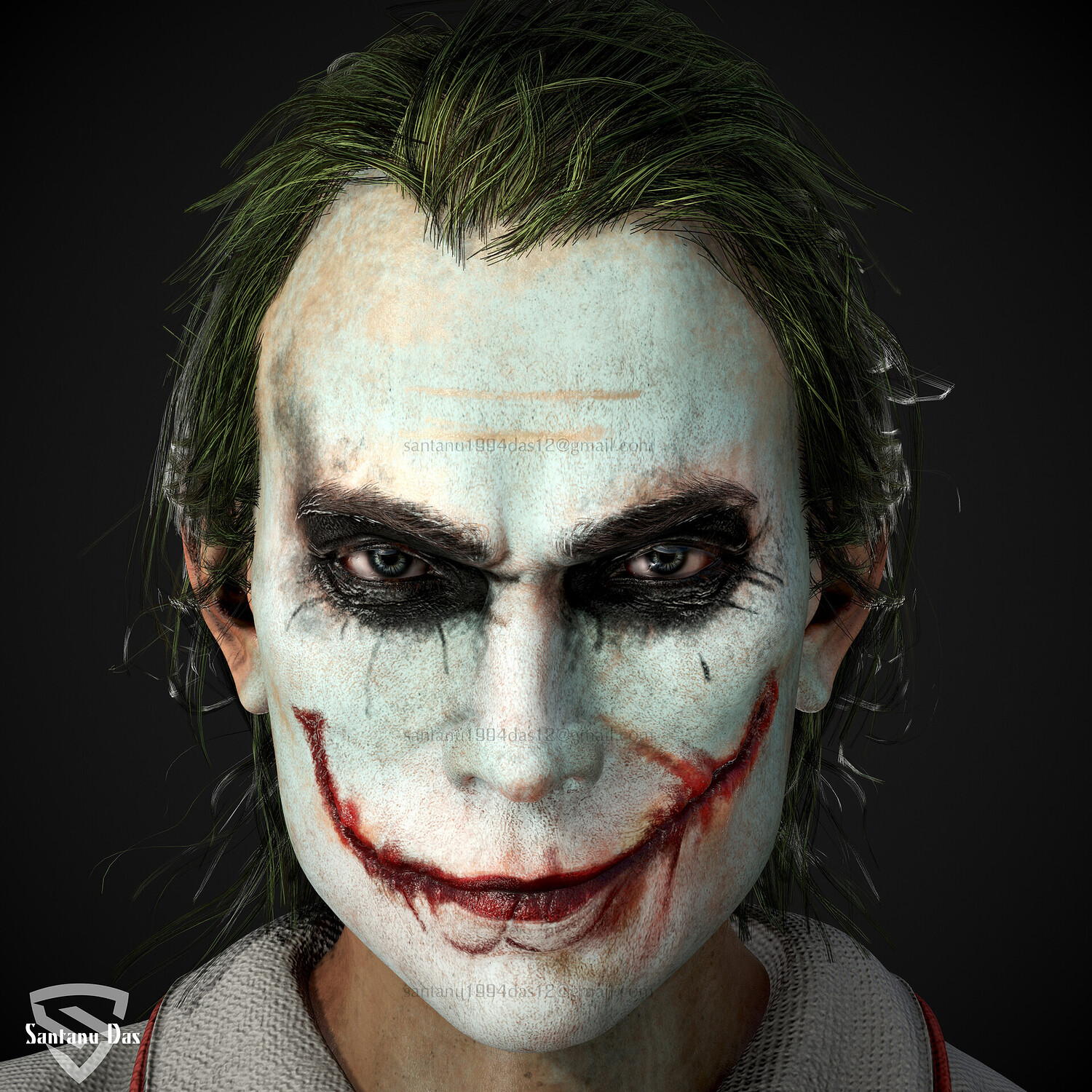 Jocker From Batman CGI and 3d Print 2 Version - ZBrushCentral