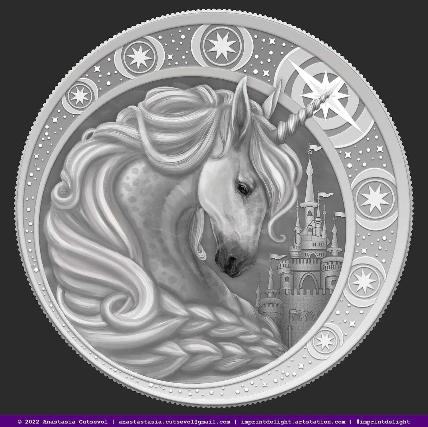Unicorn Coin - ZBrushCentral