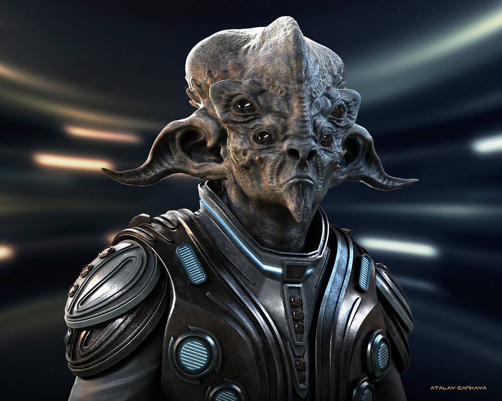 ALIEN COMMANDER - ZBrushCentral