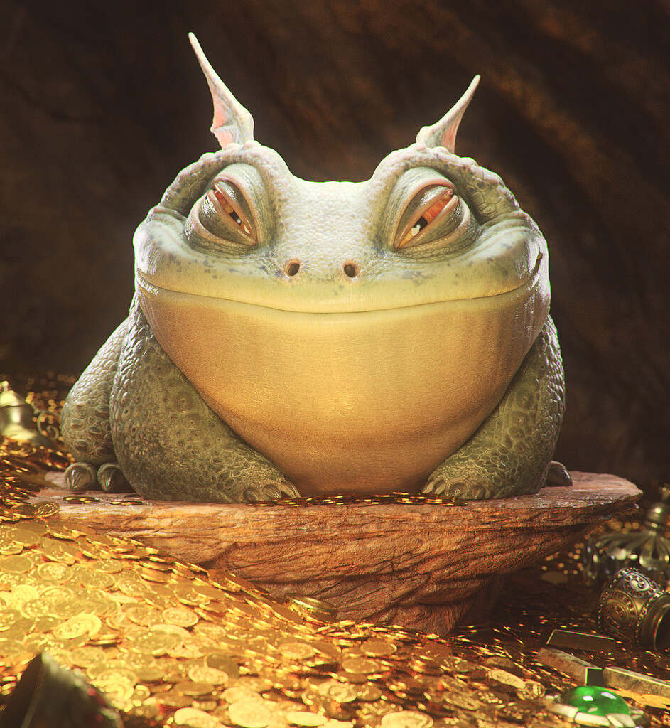 Greedy Dragon - ZBrushCentral