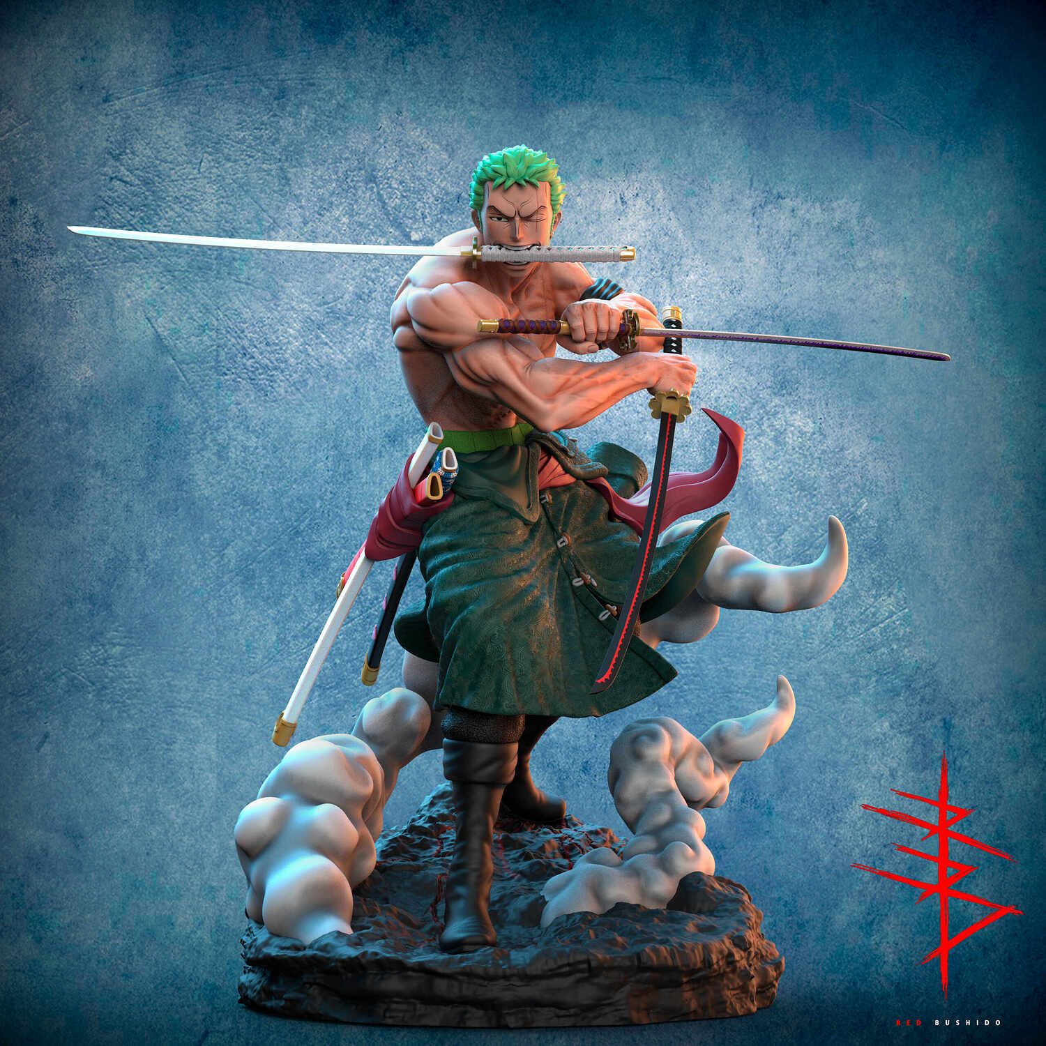 Roronoa Zoro Fan Art from One Piece anime series - #2 by Pixo_Daisuke ...