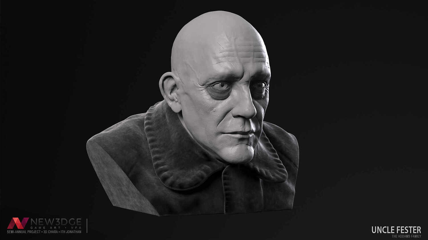 Uncle Fester (The Addams Family) - ZBrushCentral