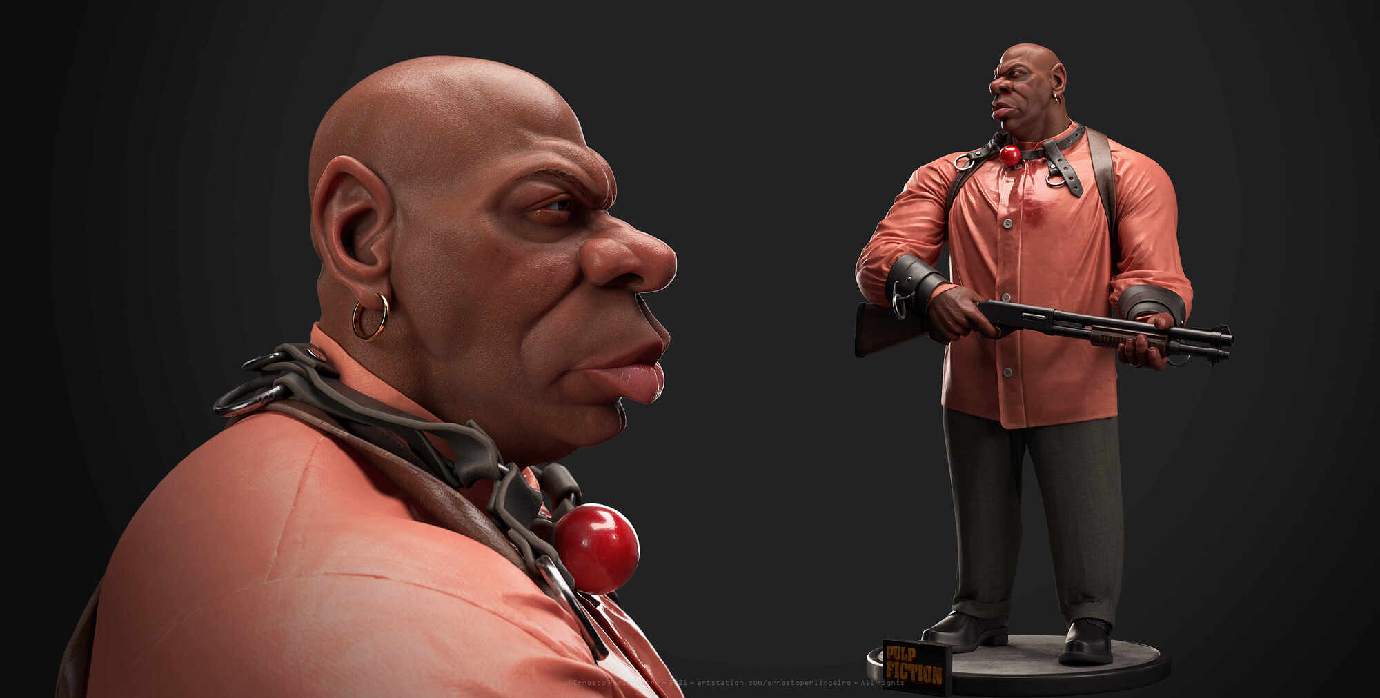 Marsellus Wallace - ZBrushCentral