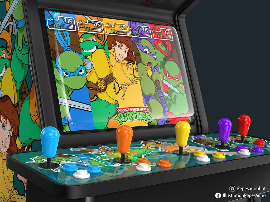 3D arcade (& illustration) - ZBrushCentral