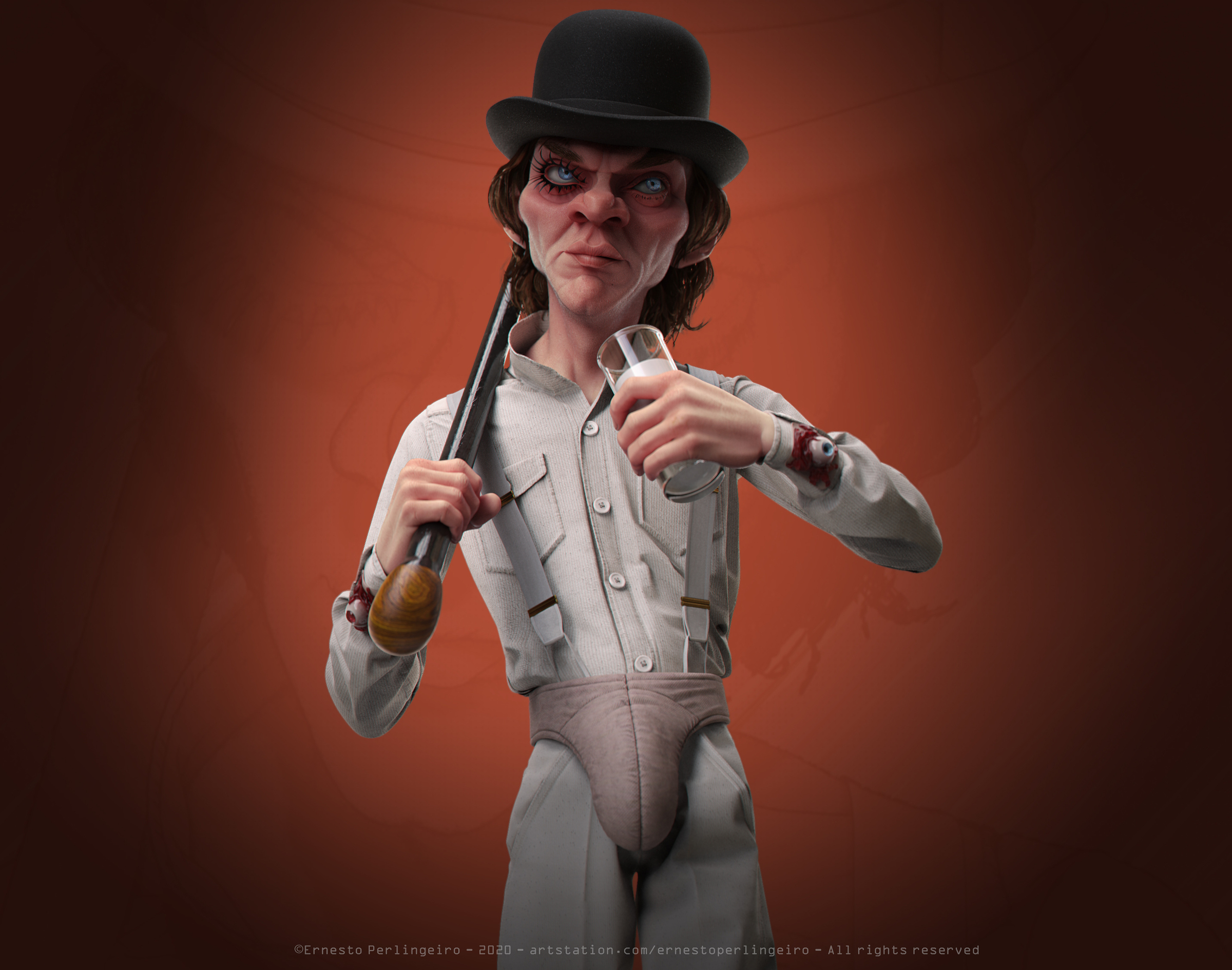 Alex DeLarge - ZBrushCentral