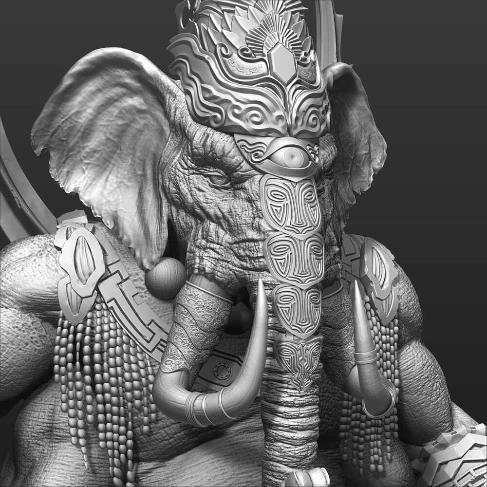 Ganesha ZBrushCentral