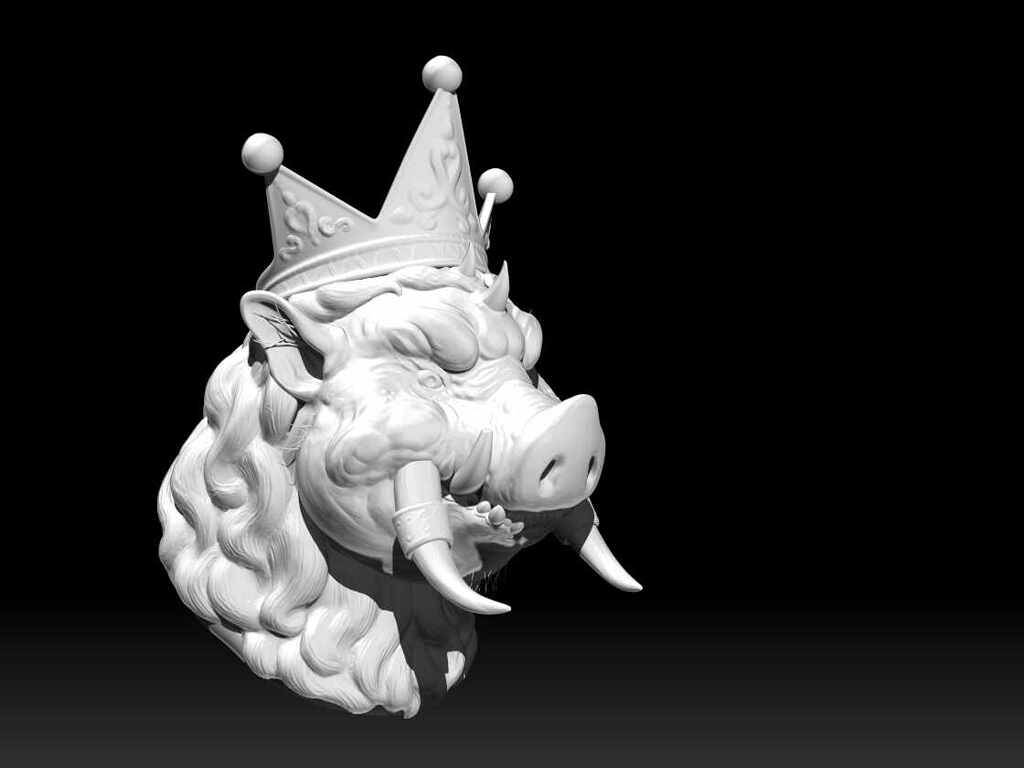 Pig creature concept sculpture :) - ZBrushCentral
