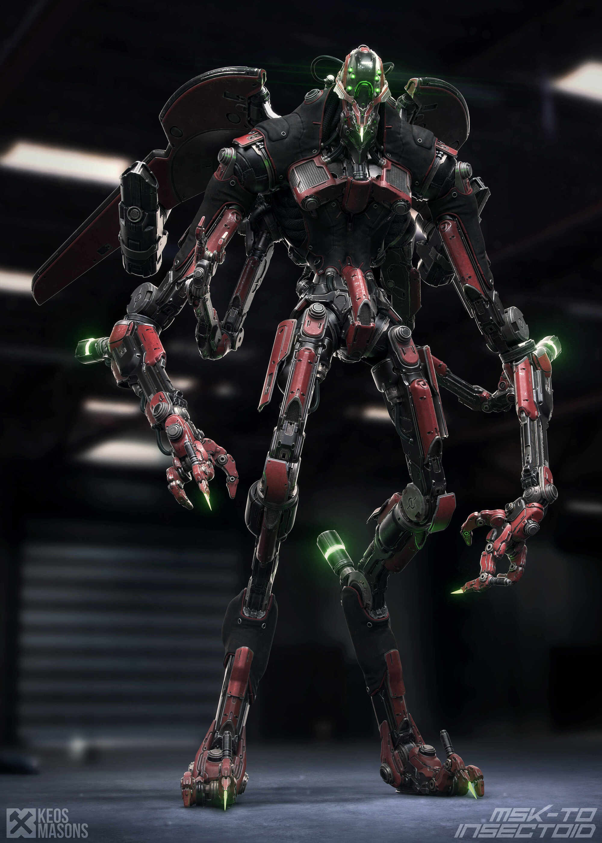 M.S.K.-T0 / Insectoids - ZBrushCentral