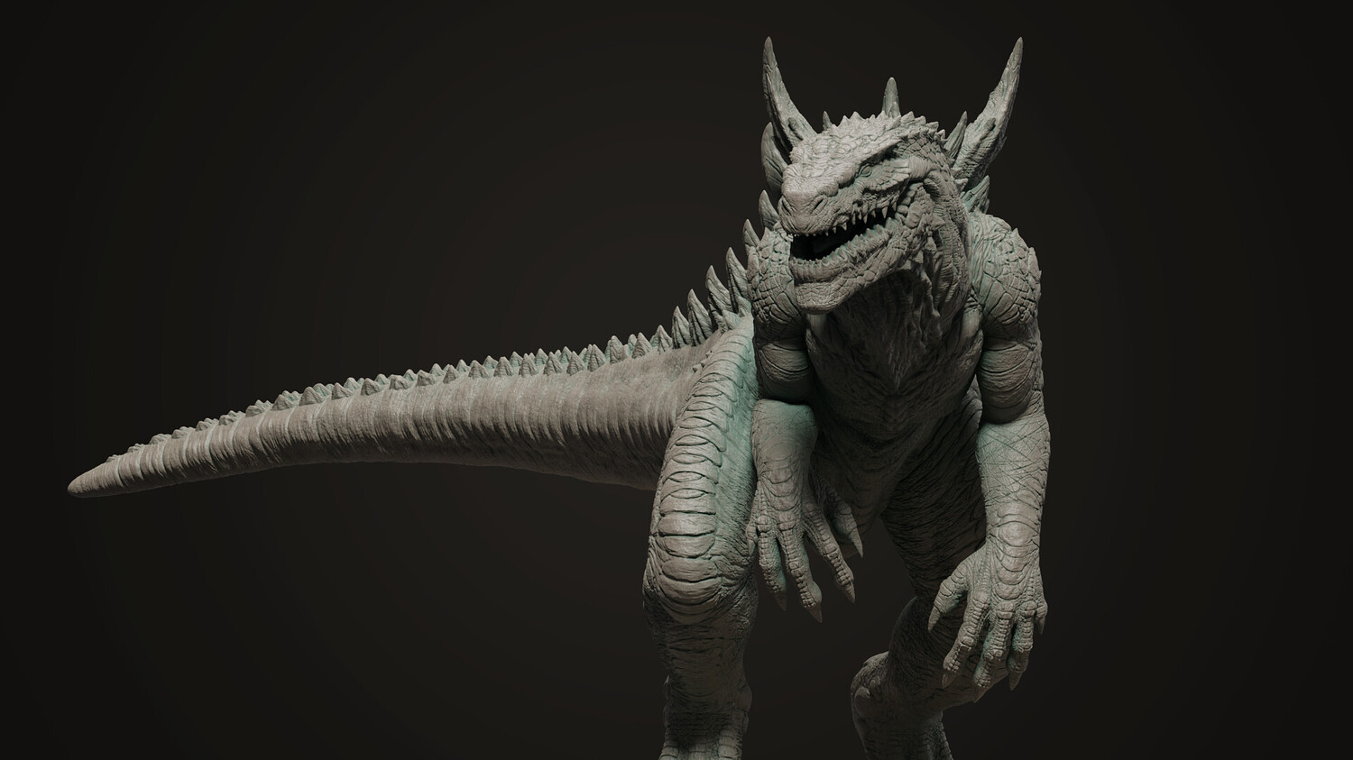 Godzilla 1998 Sculpt - ZBrushCentral