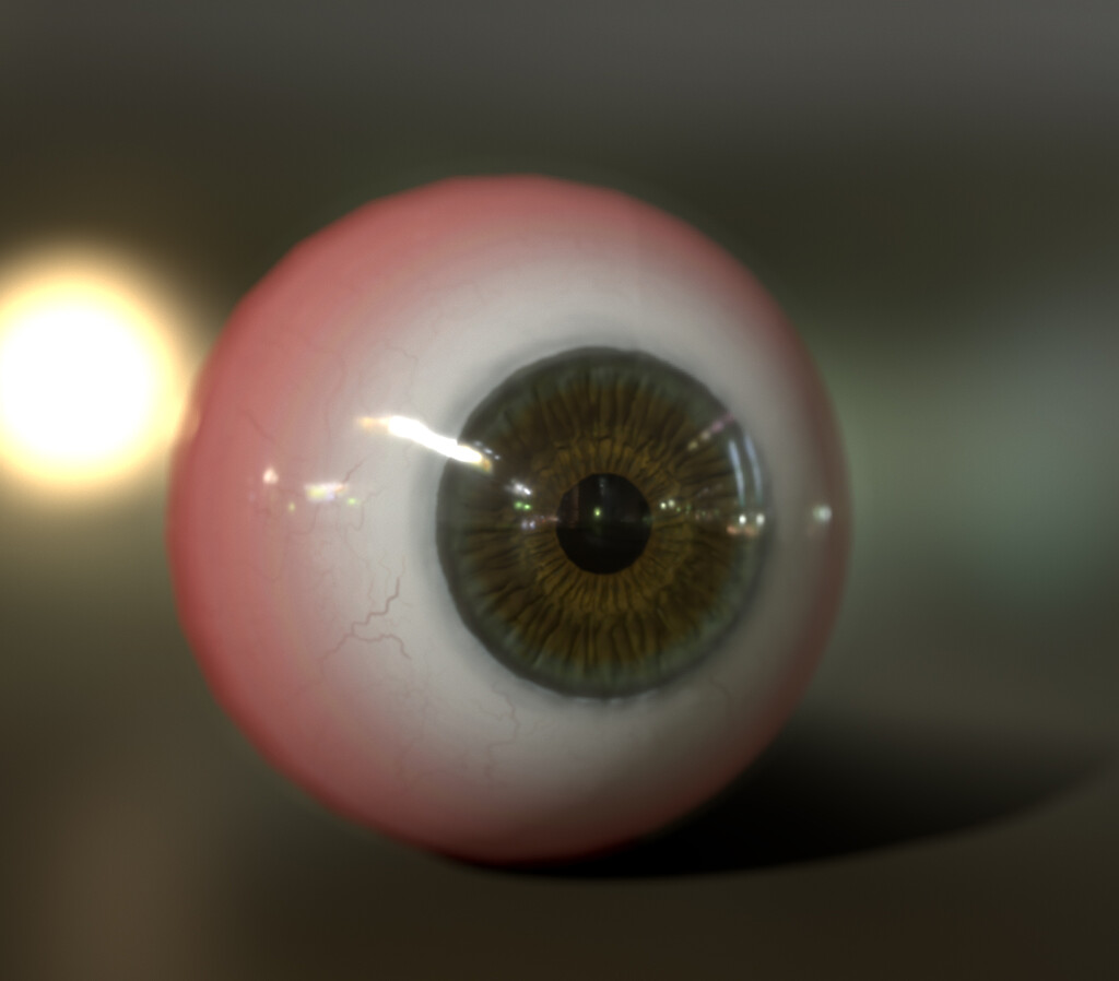 Eye,ready for game space.5k polycount - ZBrushCentral