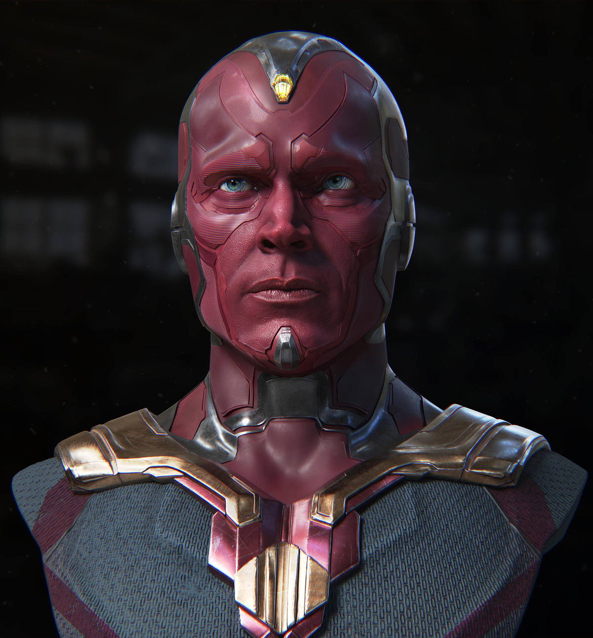 Vision Bust - ZBrushCentral