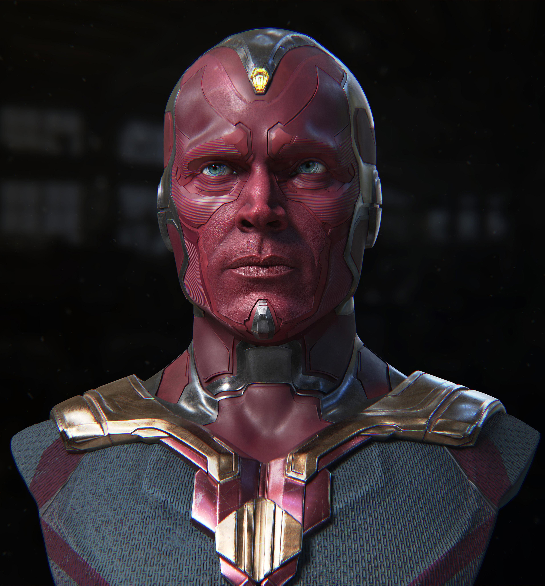 Vision Bust - ZBrushCentral