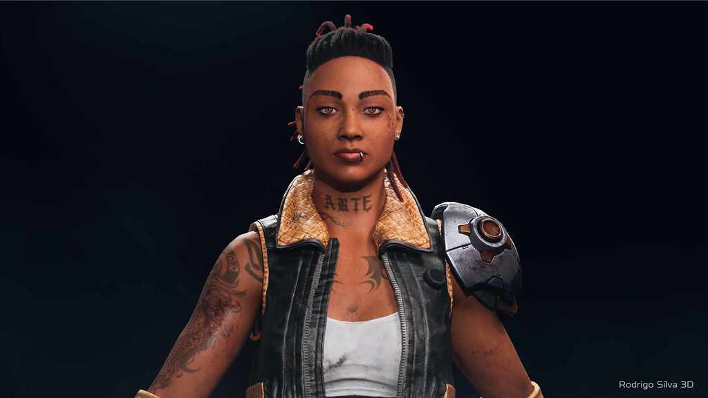 Neagley : Game Character - Real-Time - ZBrushCentral