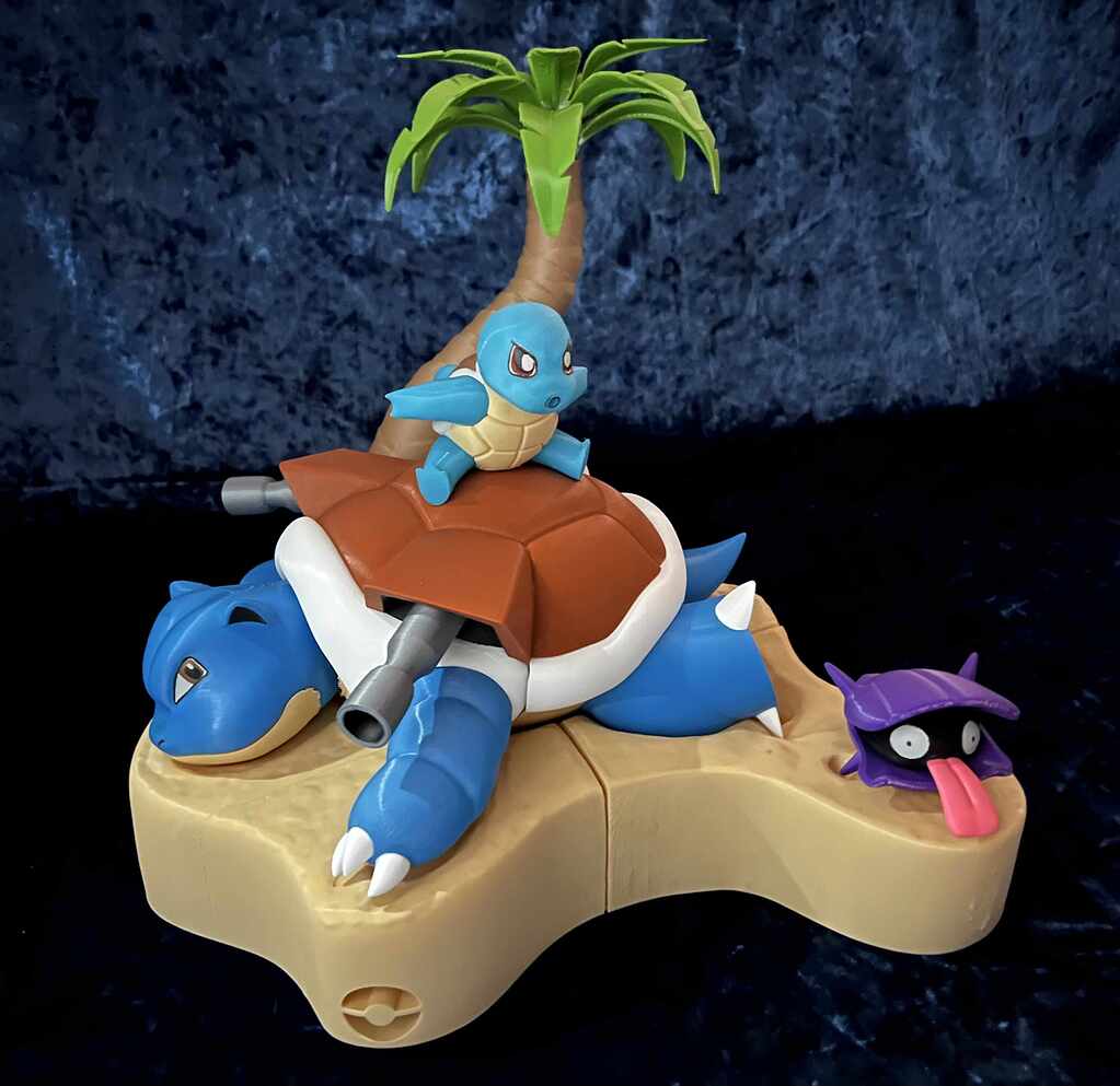 Pokemon (fan art) Water Fountain - ZBrushCentral