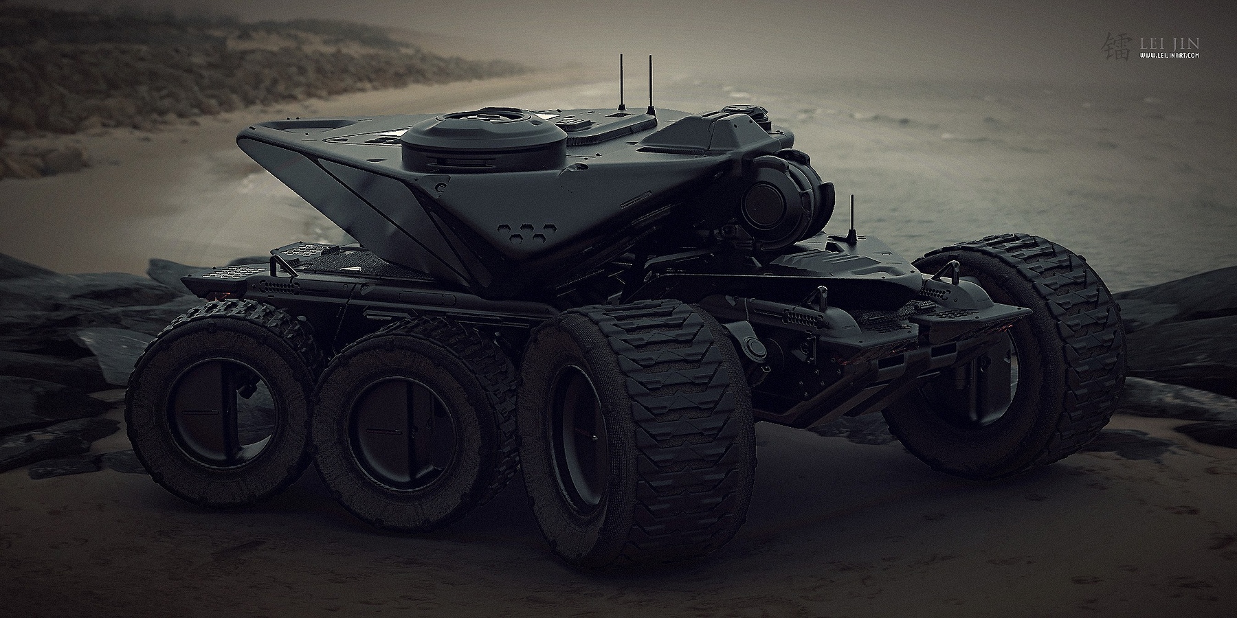 Triangle Rover - ZBrushCentral