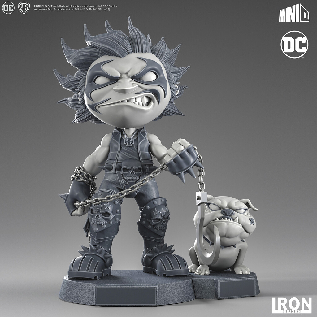 DC Comics Mini Heroes - ZBrushCentral