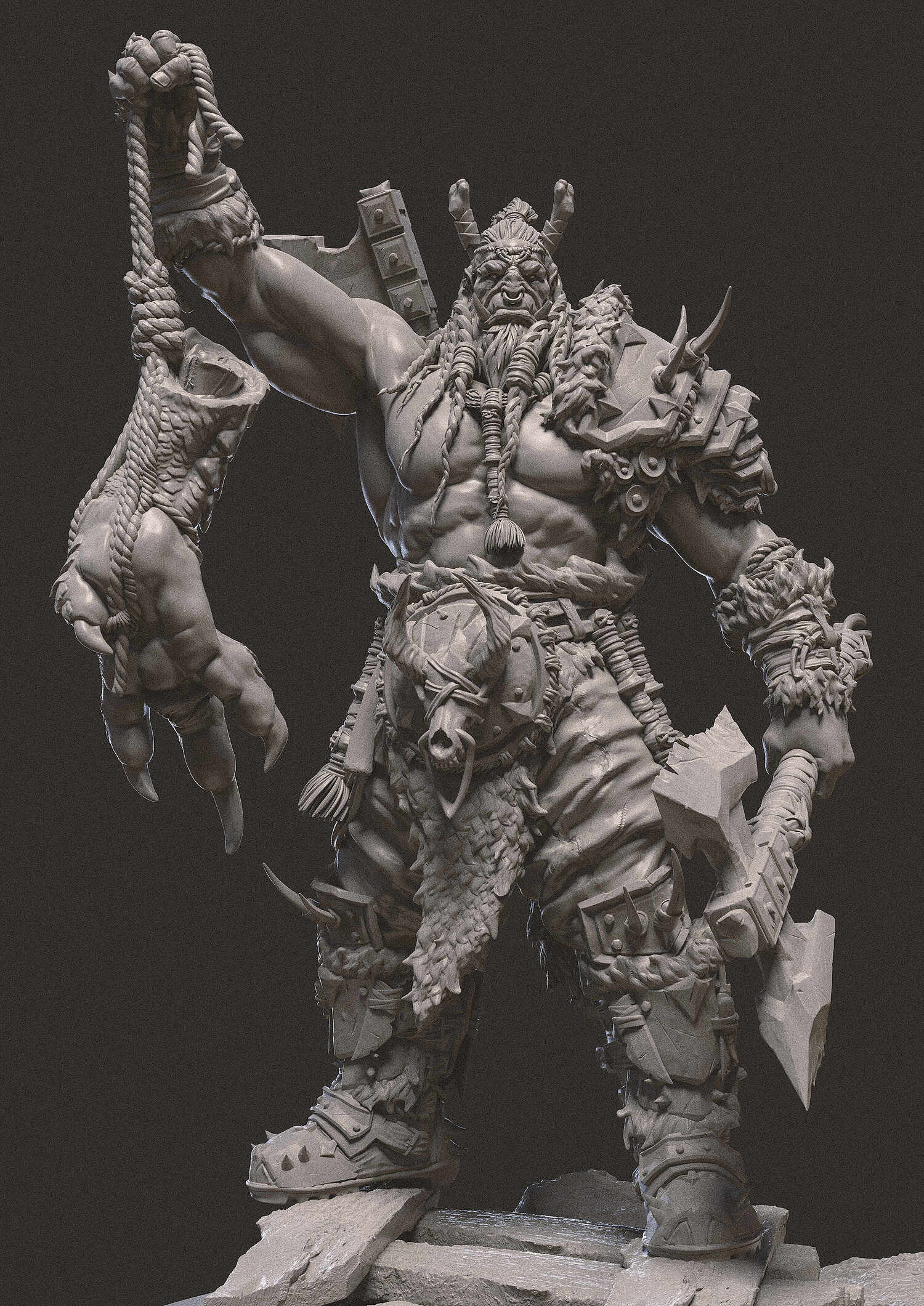 Orc chief - ZBrushCentral