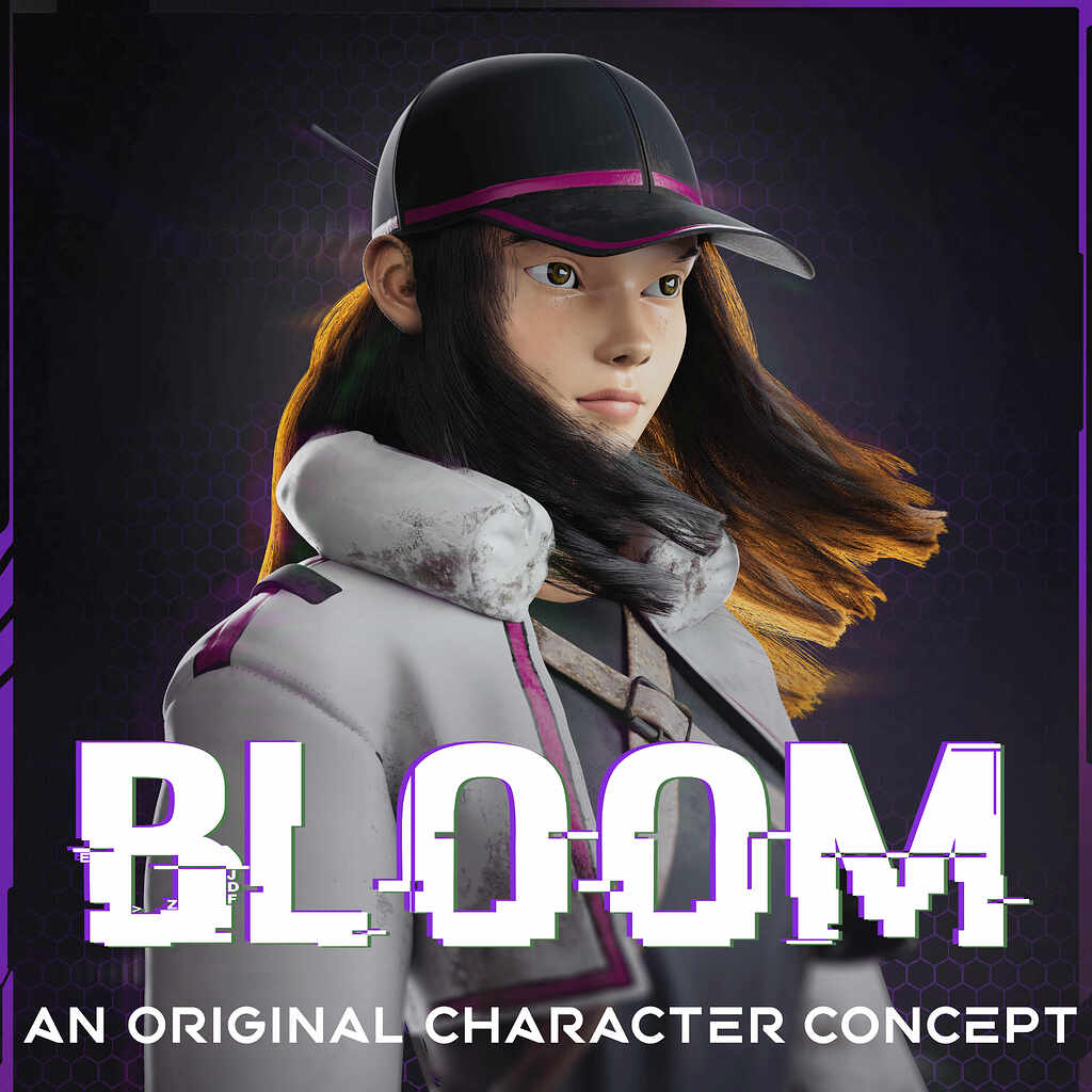 Bloom, an original character concept - ZBrushCentral