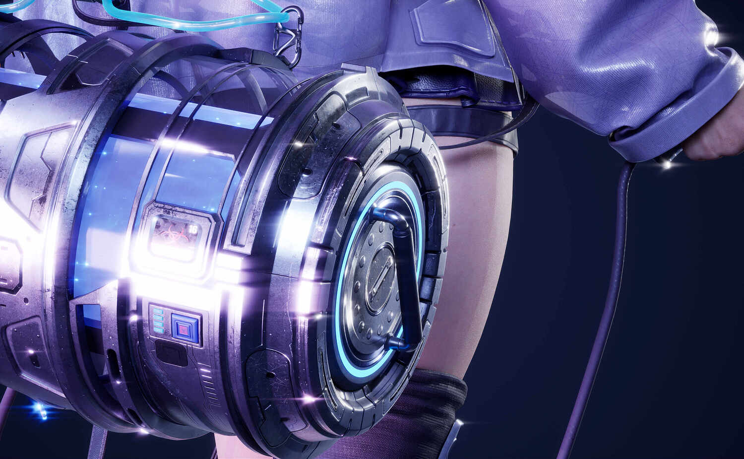 Blue haired girl-UE5 - ZBrushCentral