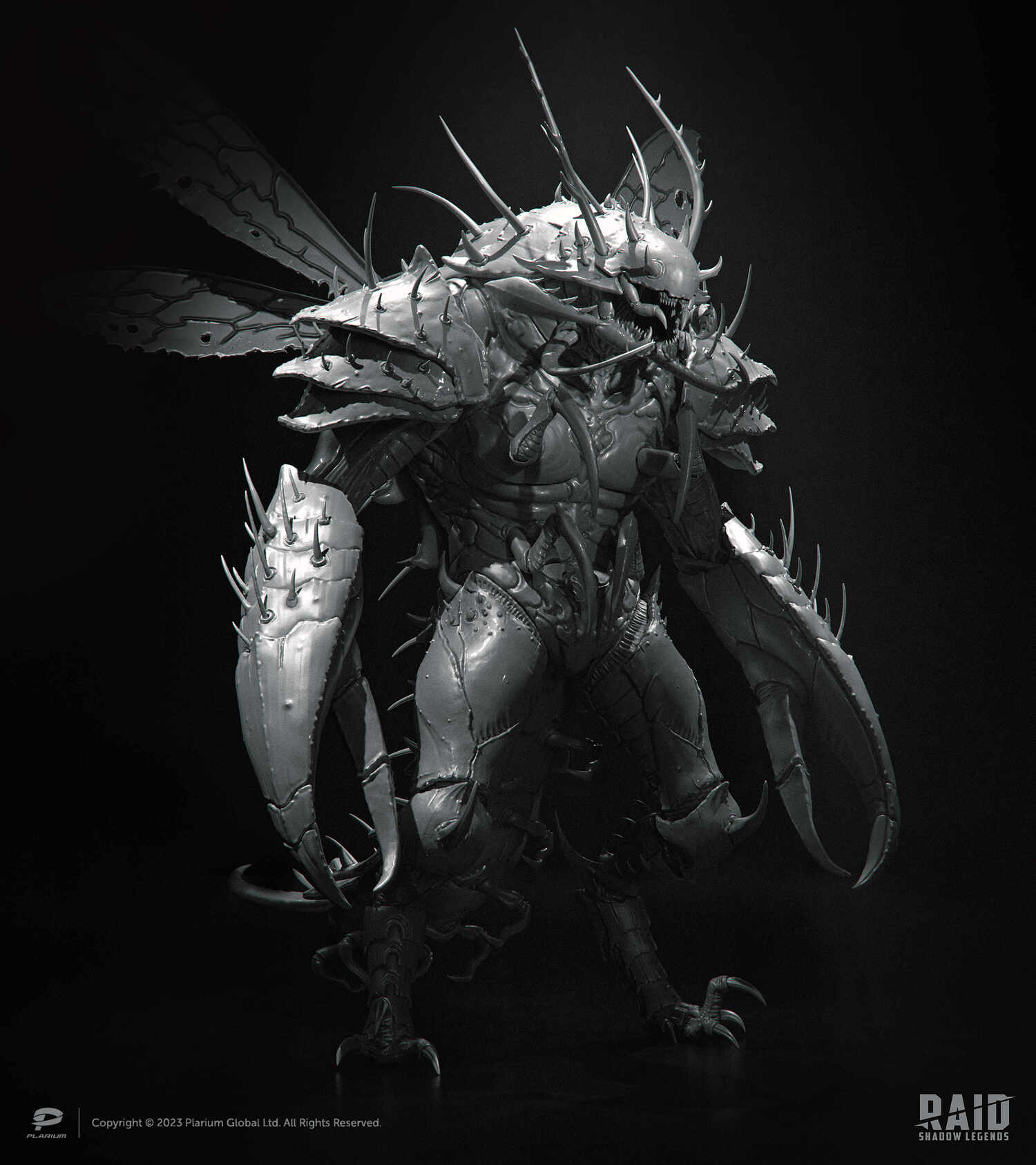 Aphidus the Hivelord. Raid: Shadow Legends - ZBrushCentral