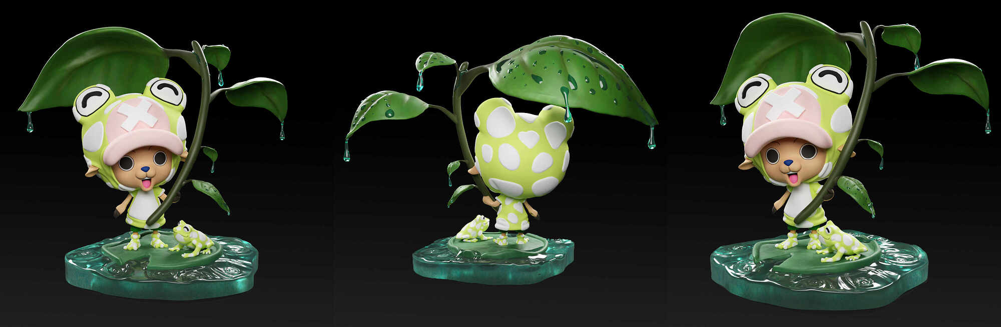 Frog Tony Tony Chopper (One Piece) - ZBrushCentral