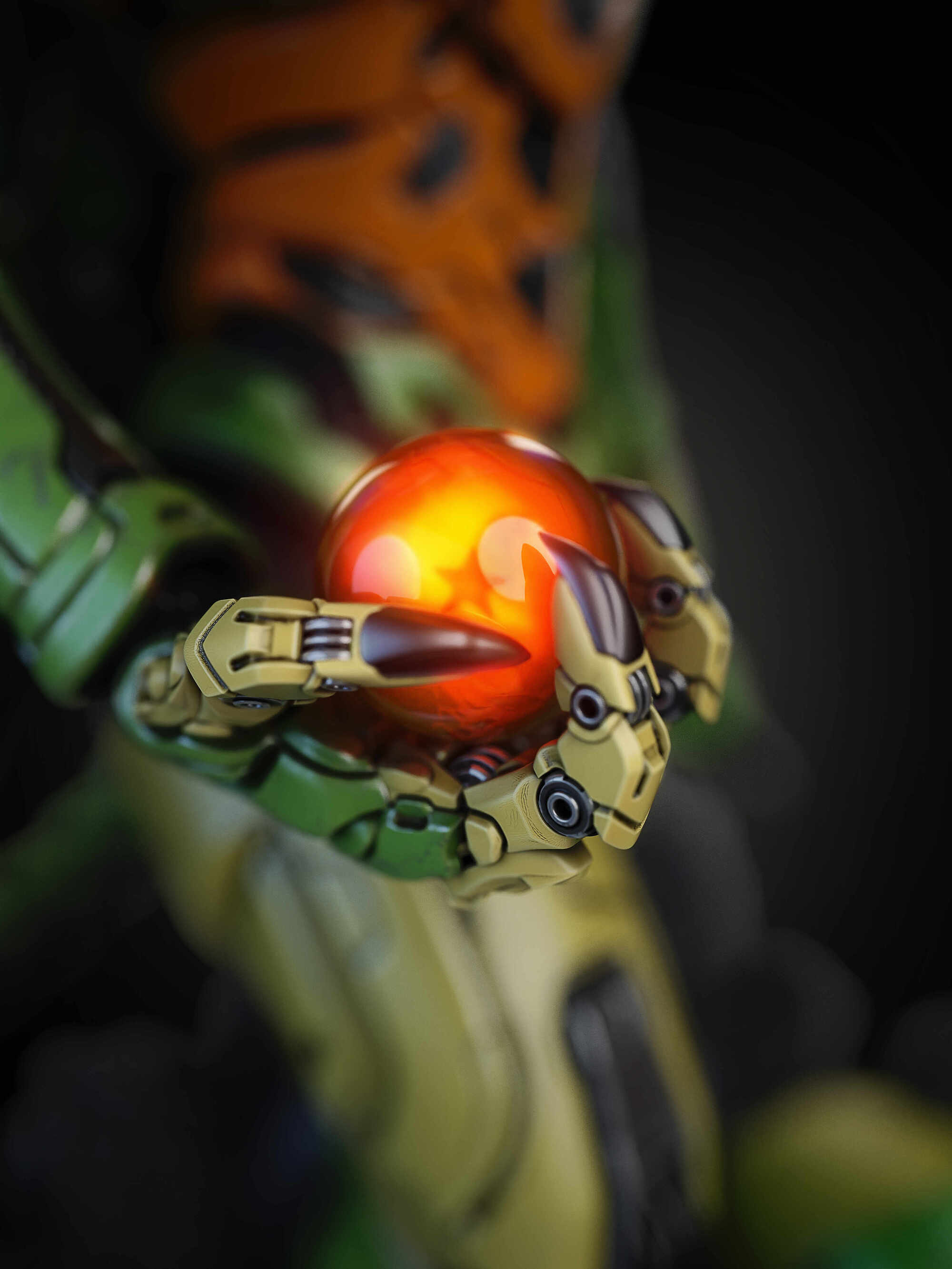 Dragon ball Imperfect Mecha Cell - ZBrushCentral