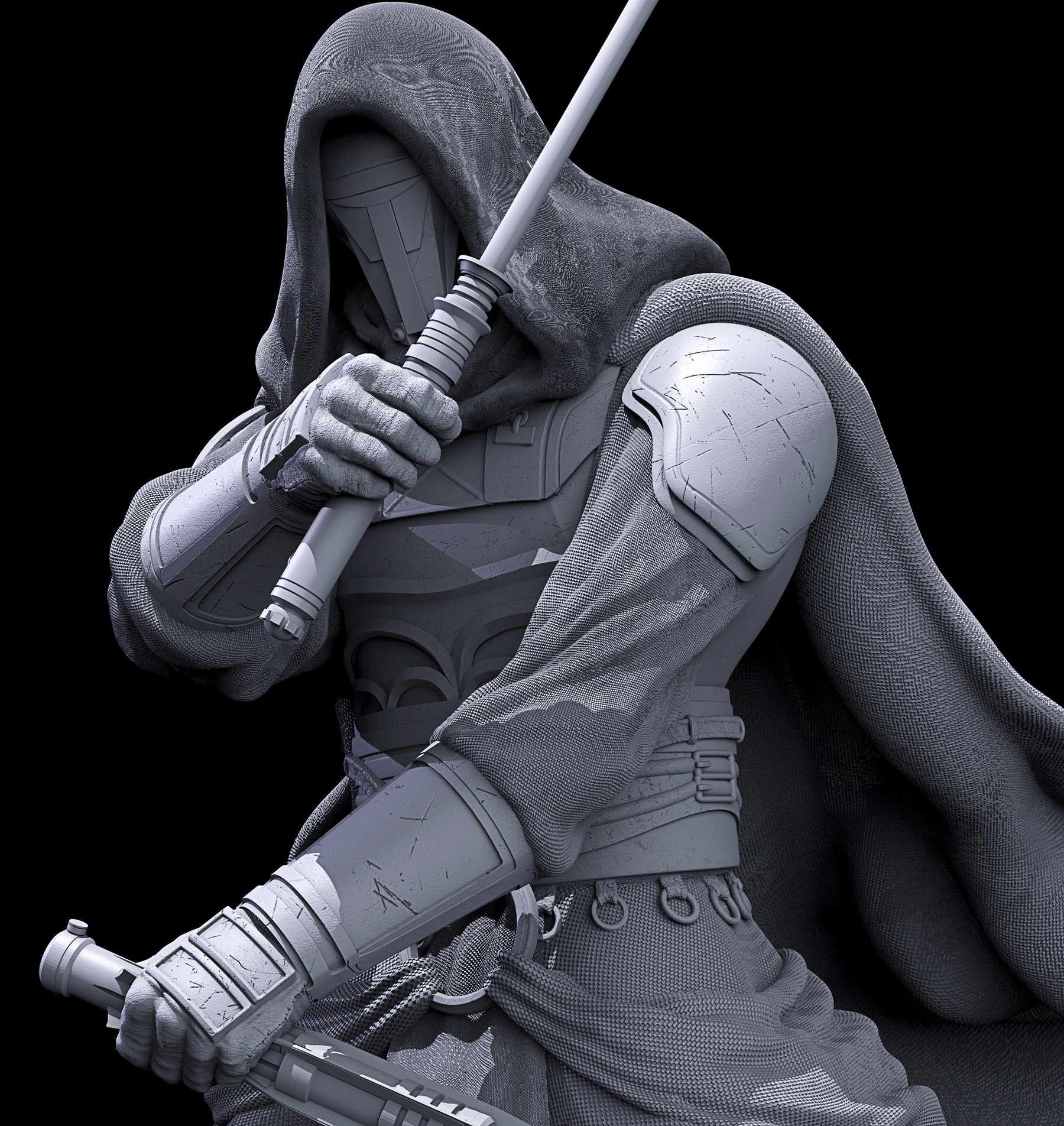 Darth Revan Statue - ZBrushCentral