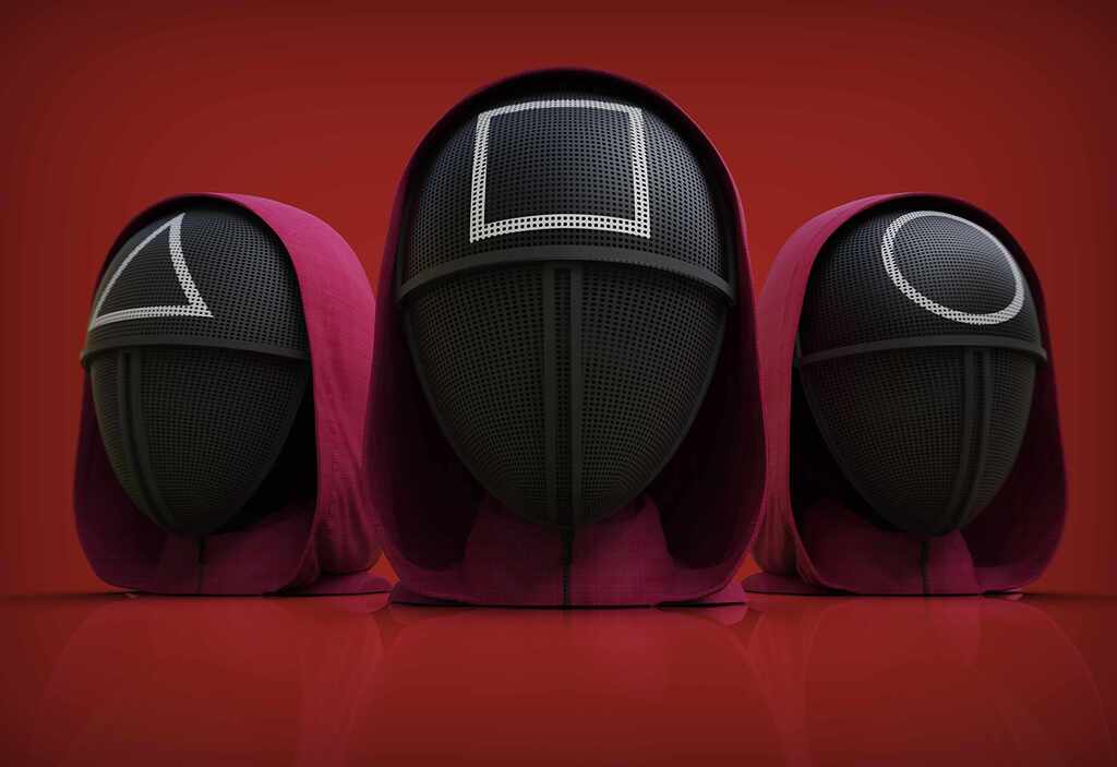 Squid Game Masks - Fanart - ZBrushCentral