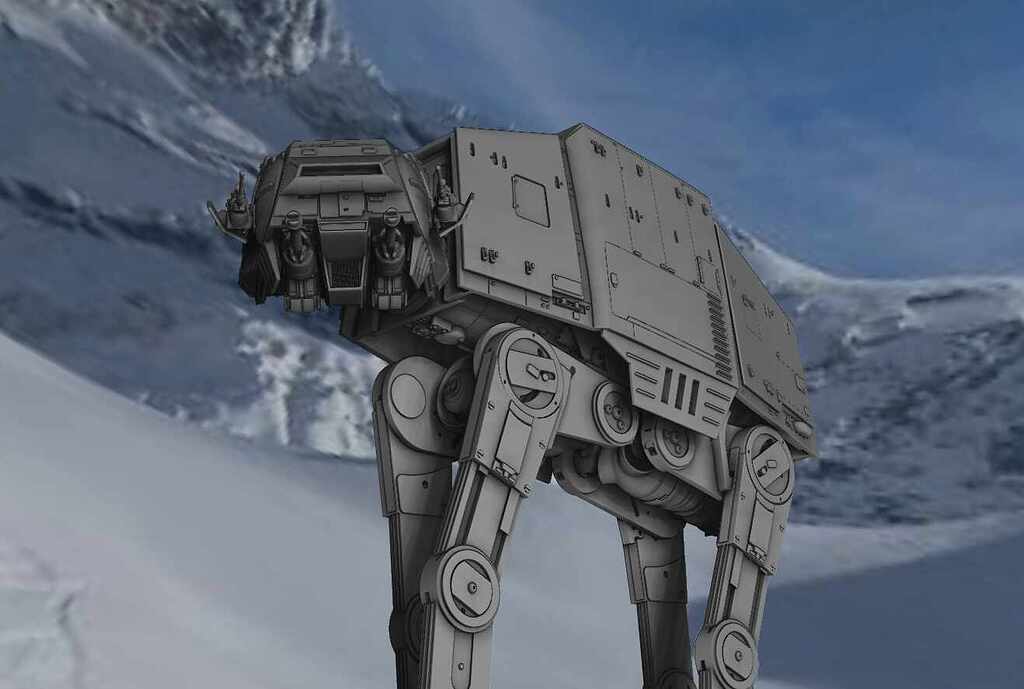 ESB AT-AT - ZBrushCentral