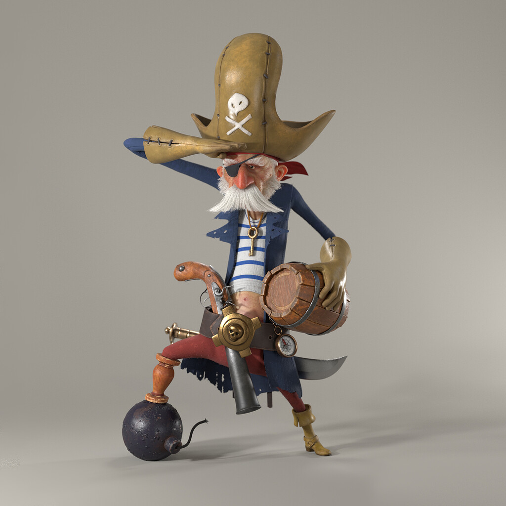 Pirate_Belarak_Art - ZBrushCentral