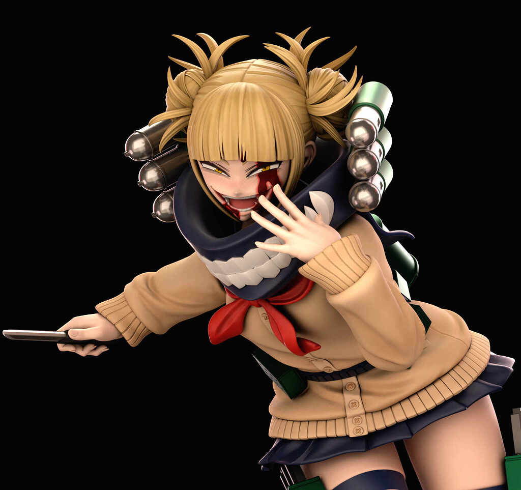 Himiko Toga - Boku no Hero academia - ZBrushCentral