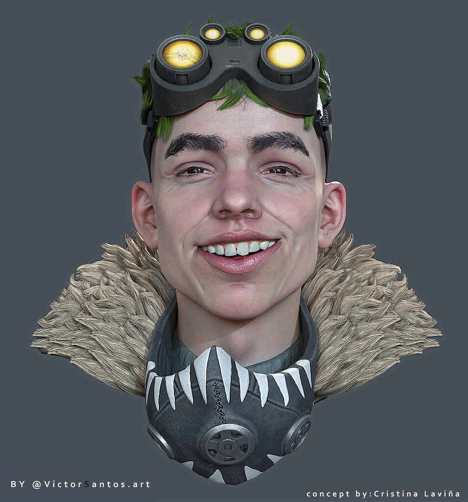 Octane - Apex Legends - ZBrushCentral