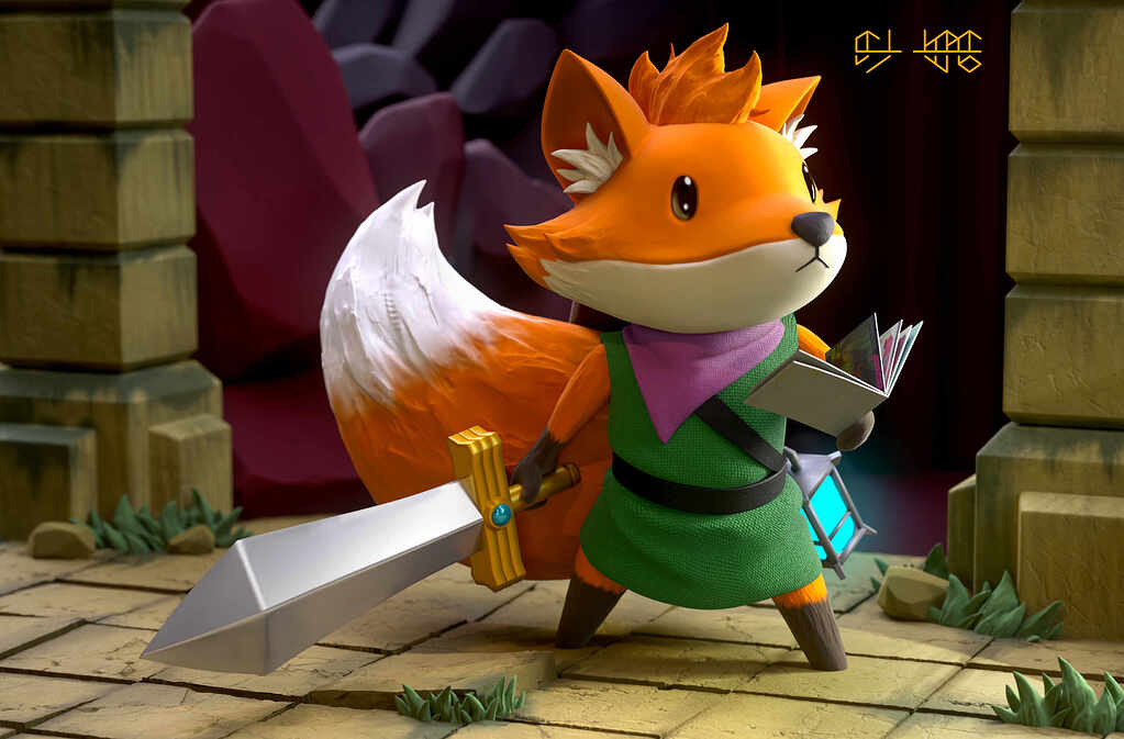 Tunic - Fan Art - ZBrushCentral