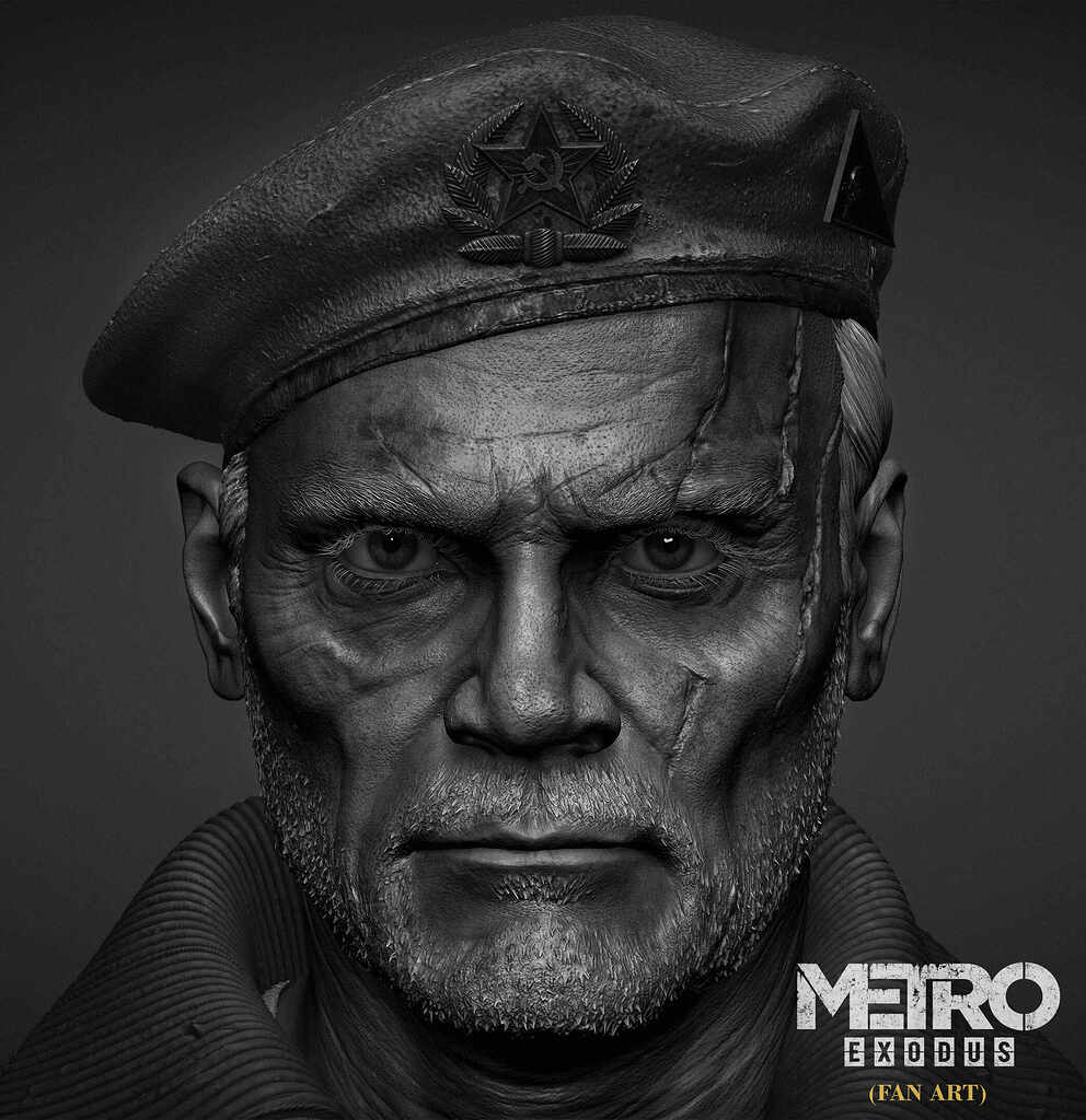 Colonel Miller (Metro Exodus) Fanart - ZBrushCentral