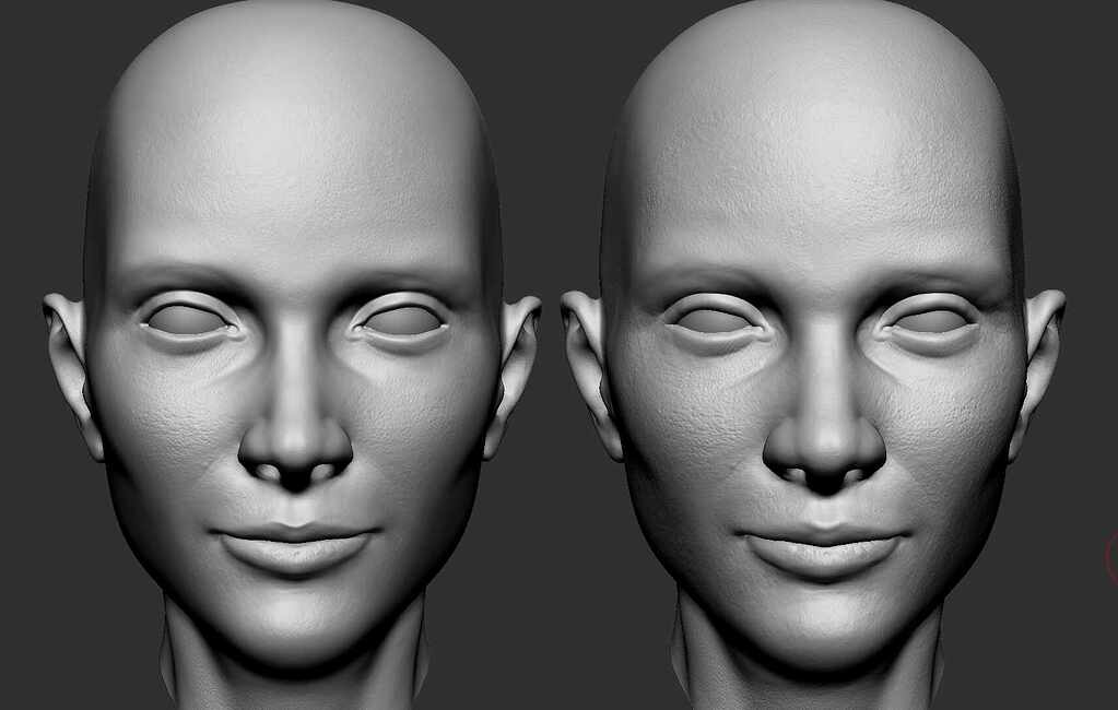 Displacement map inflates my geometry - ZBrushCentral