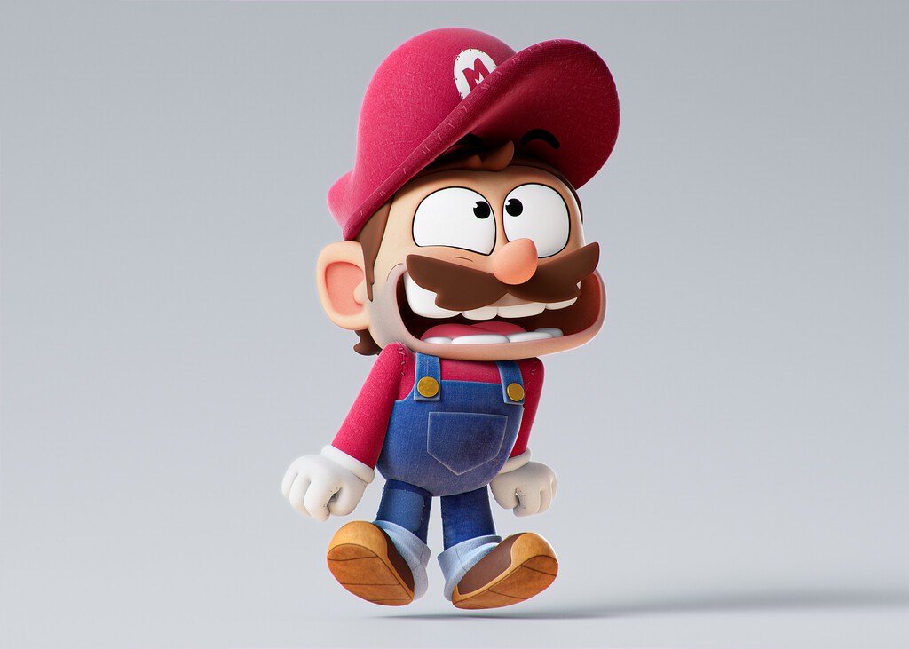 Super Mario Bros - ZBrushCentral