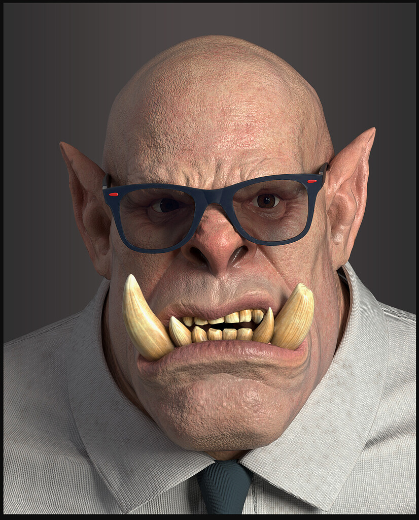 Professor Orc - ZBrushCentral