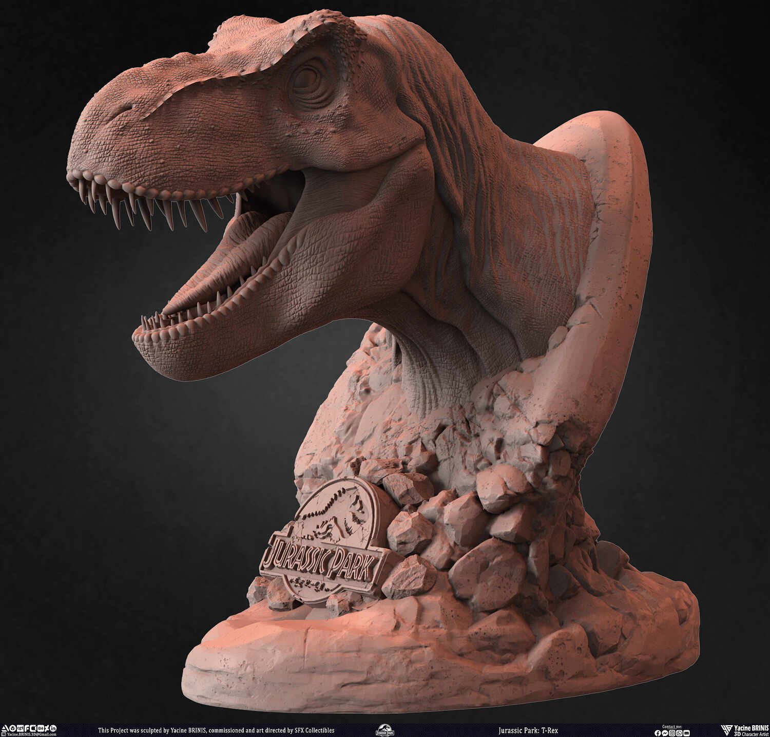 T-Rex - ZBrushCentral