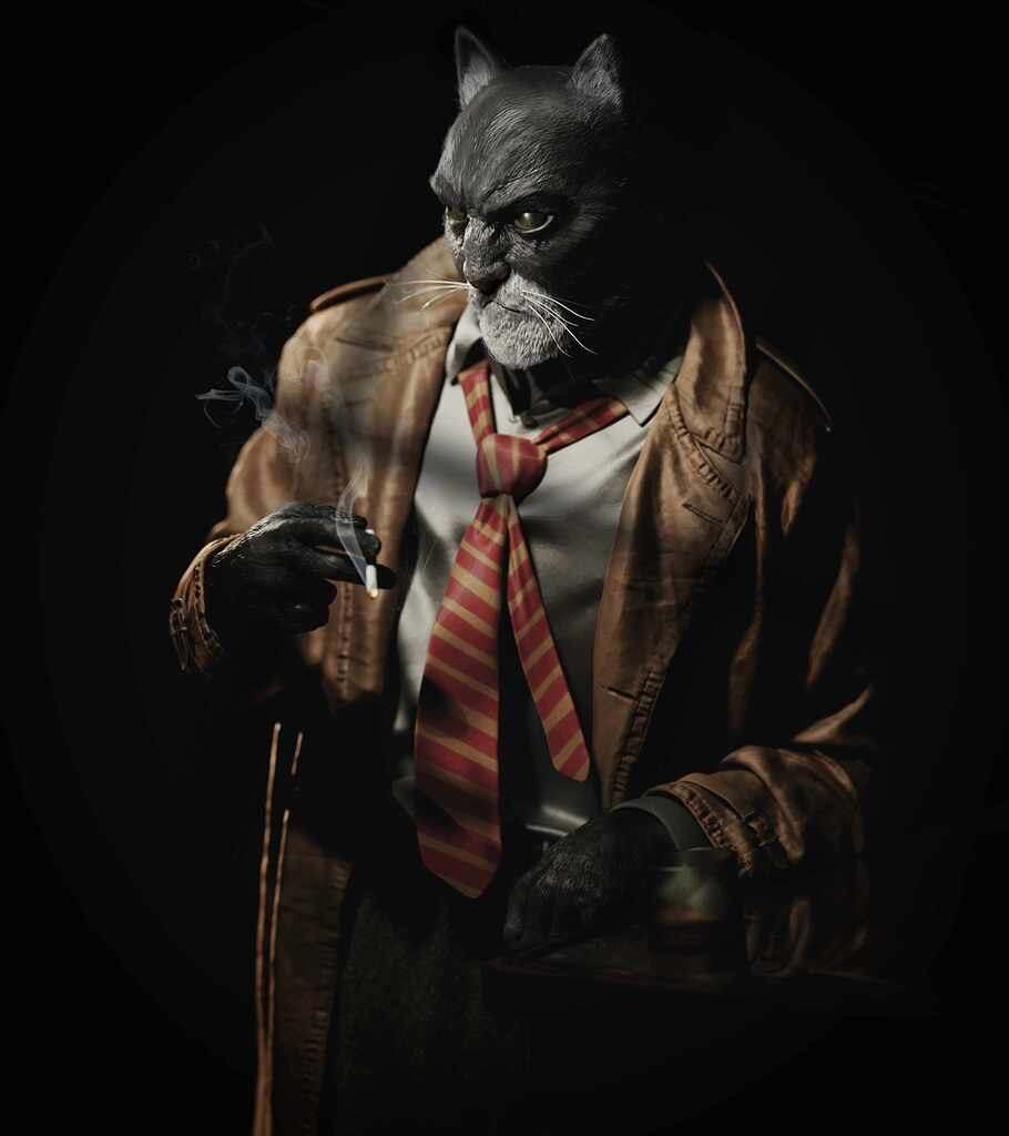 Blacksad - ZBrushCentral