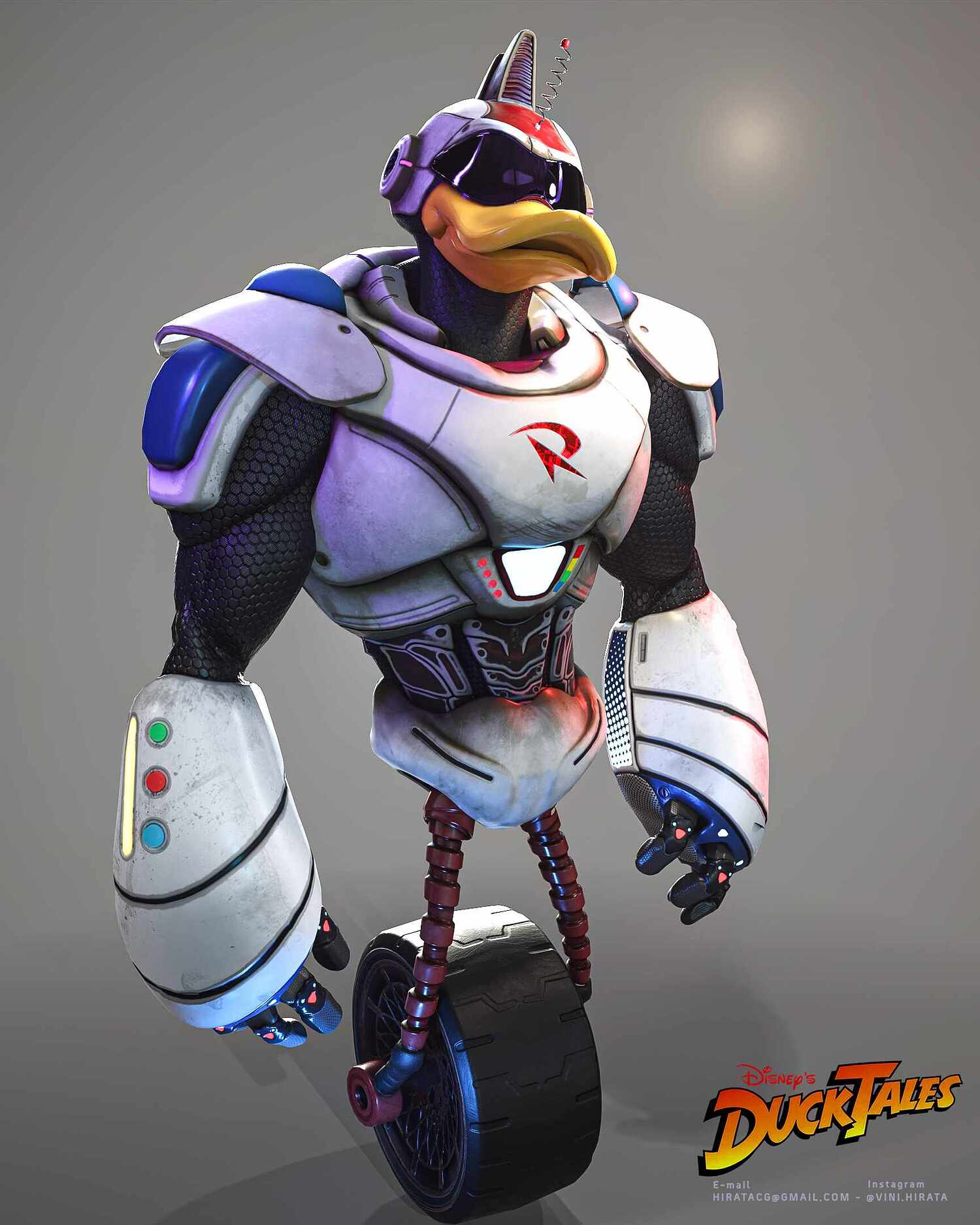 GIZMODUCK DUCKTALES - LOW POLY 2K - ZBrushCentral