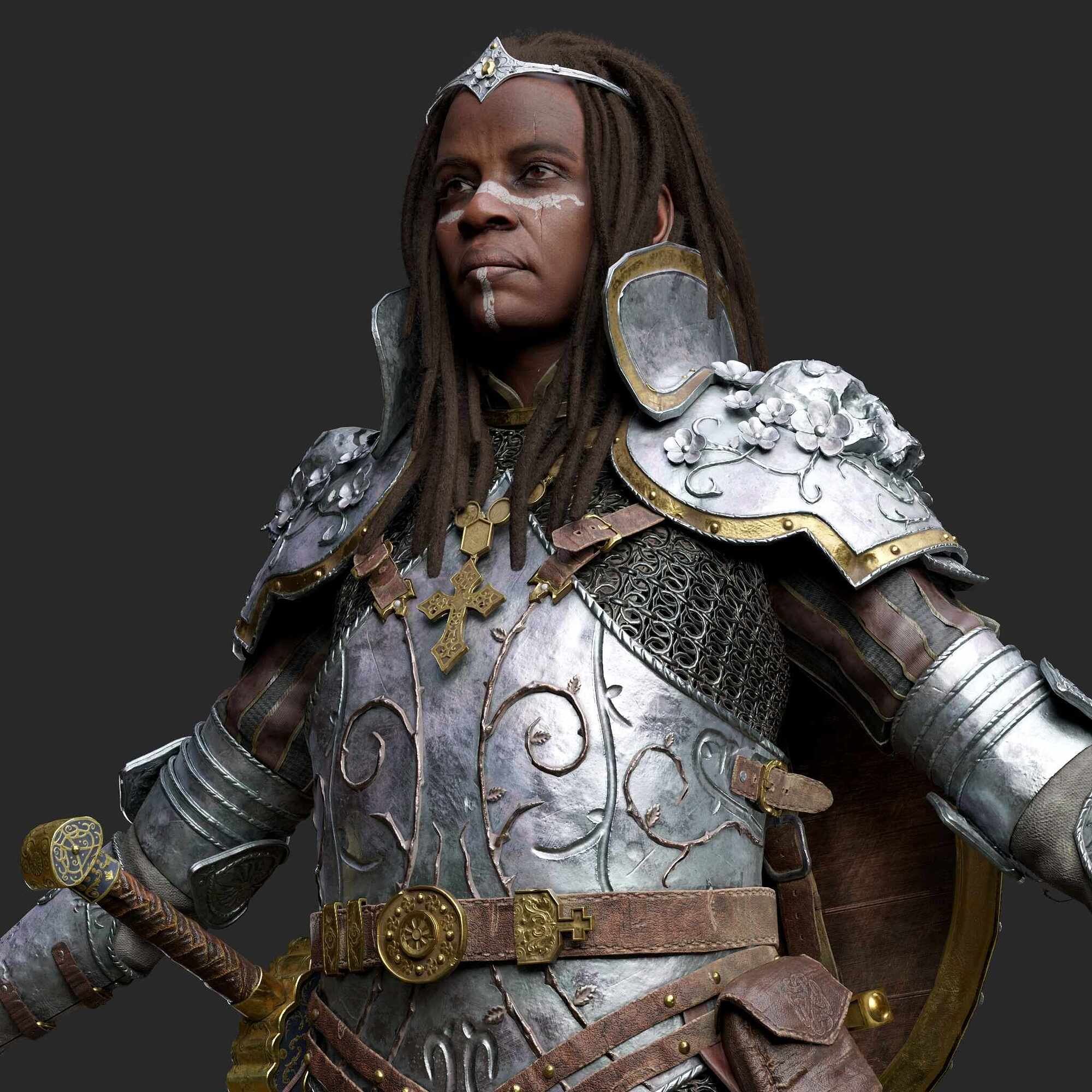 Knight - Real time model - ZBrushCentral